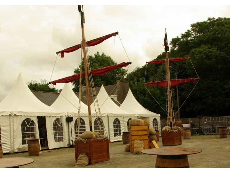 Loc échelle de corde pour réalisation de décor Mer , Plage , Pirate